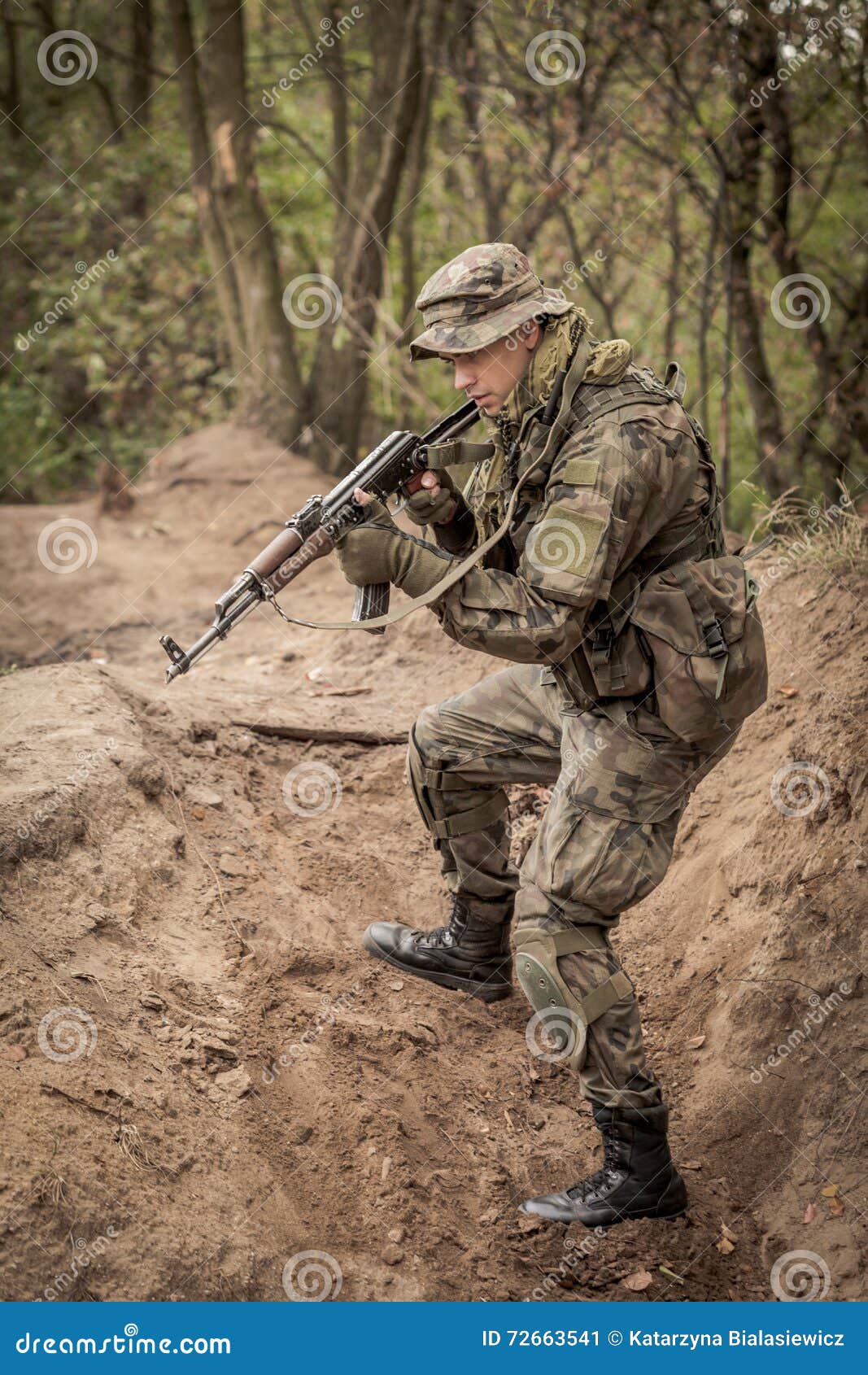 Take aim and shoot stock image. Image of protection, fighter - 72663541