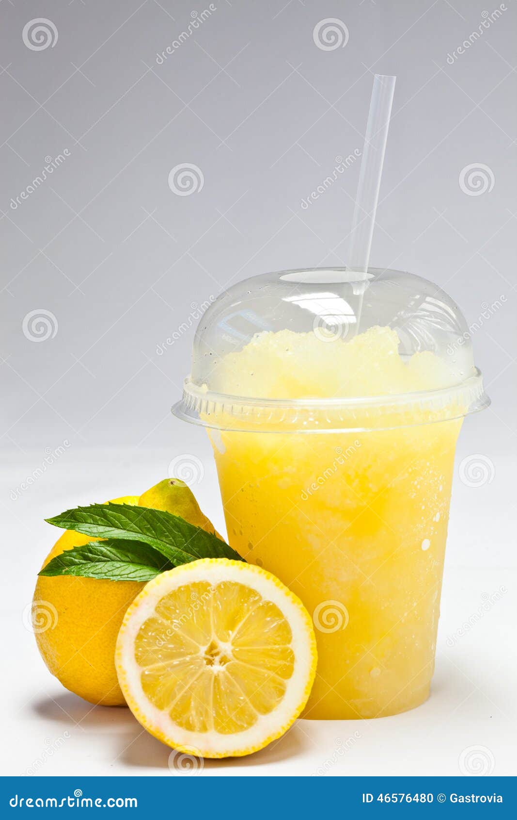 Take Away Cold Iced with Fruit Flavour Stock Photo - Image of delicious ...