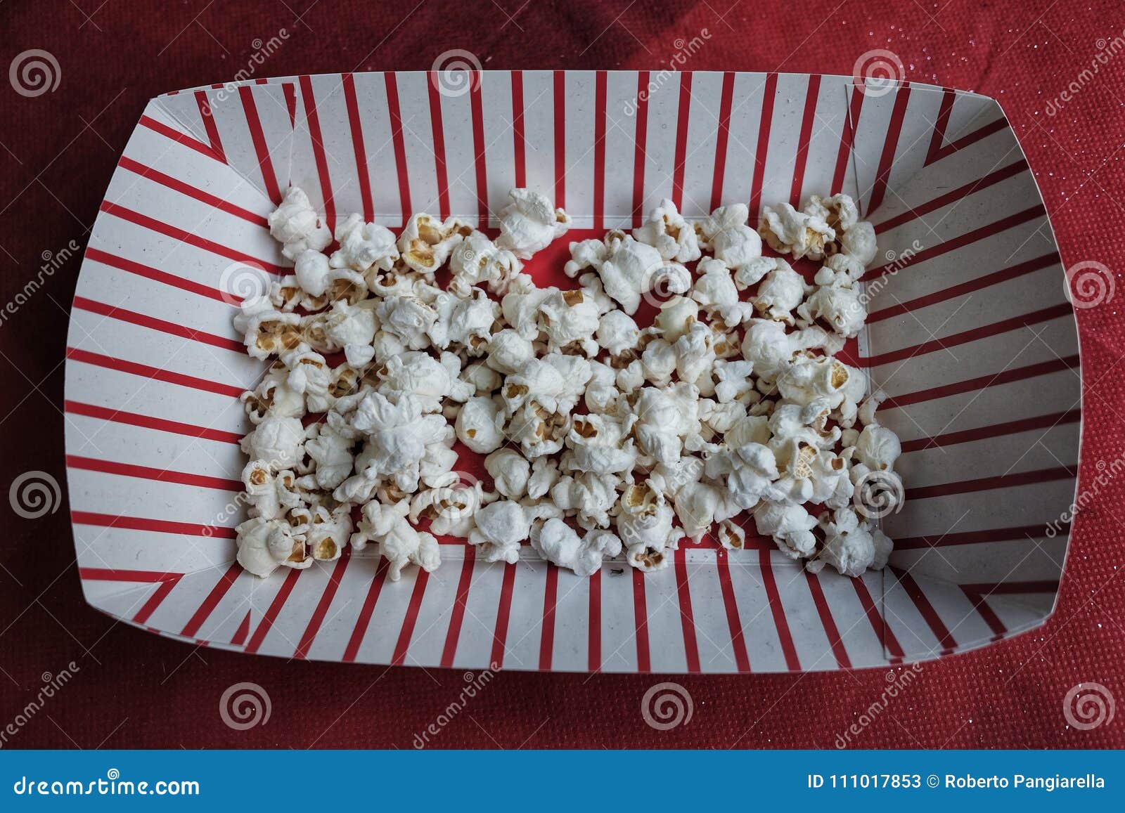 Take away popcorn stock image. Image of paper, large - 111017853