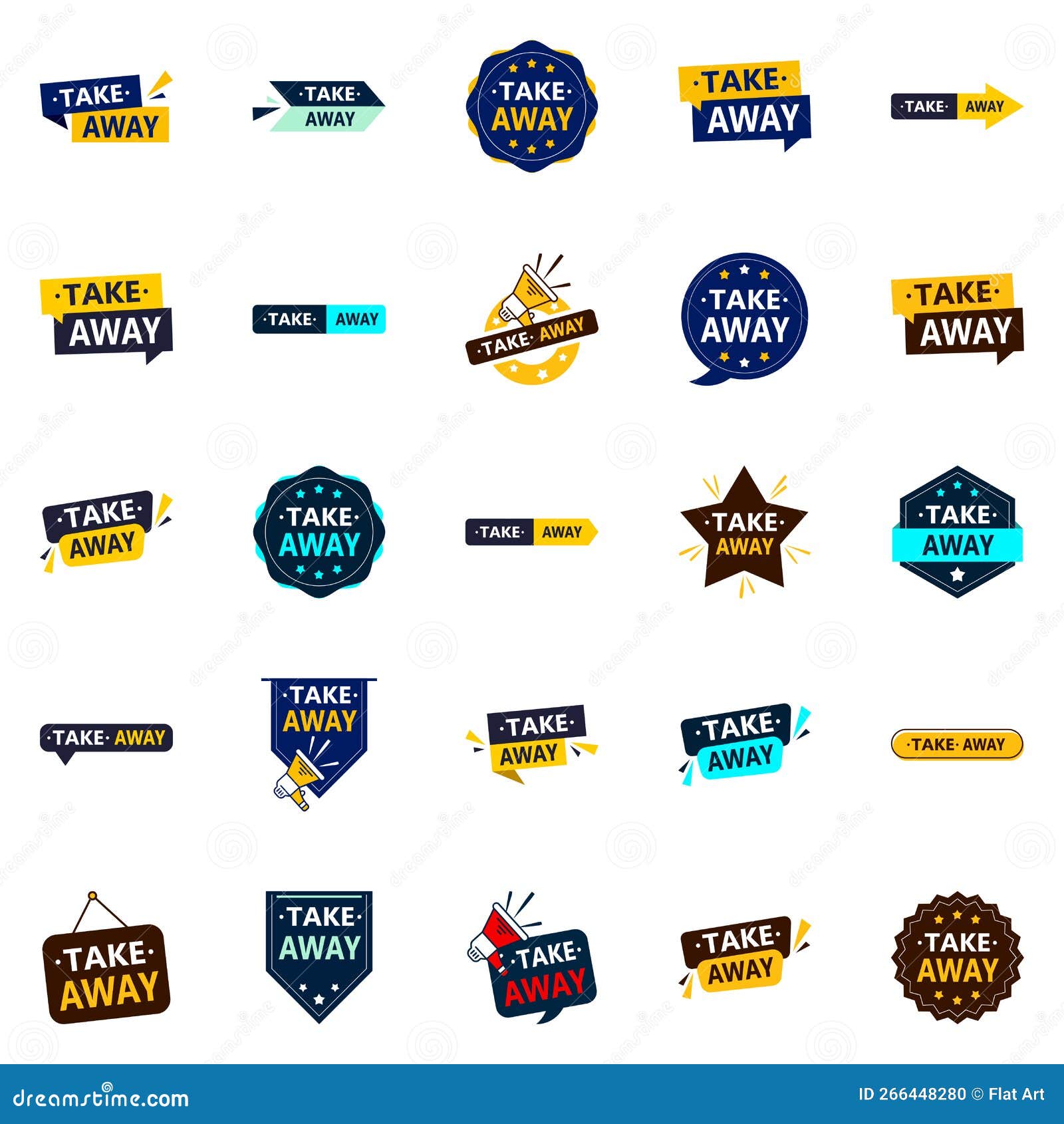 Take Away 25 Professional Vector Banners for Your Next Food Related ...