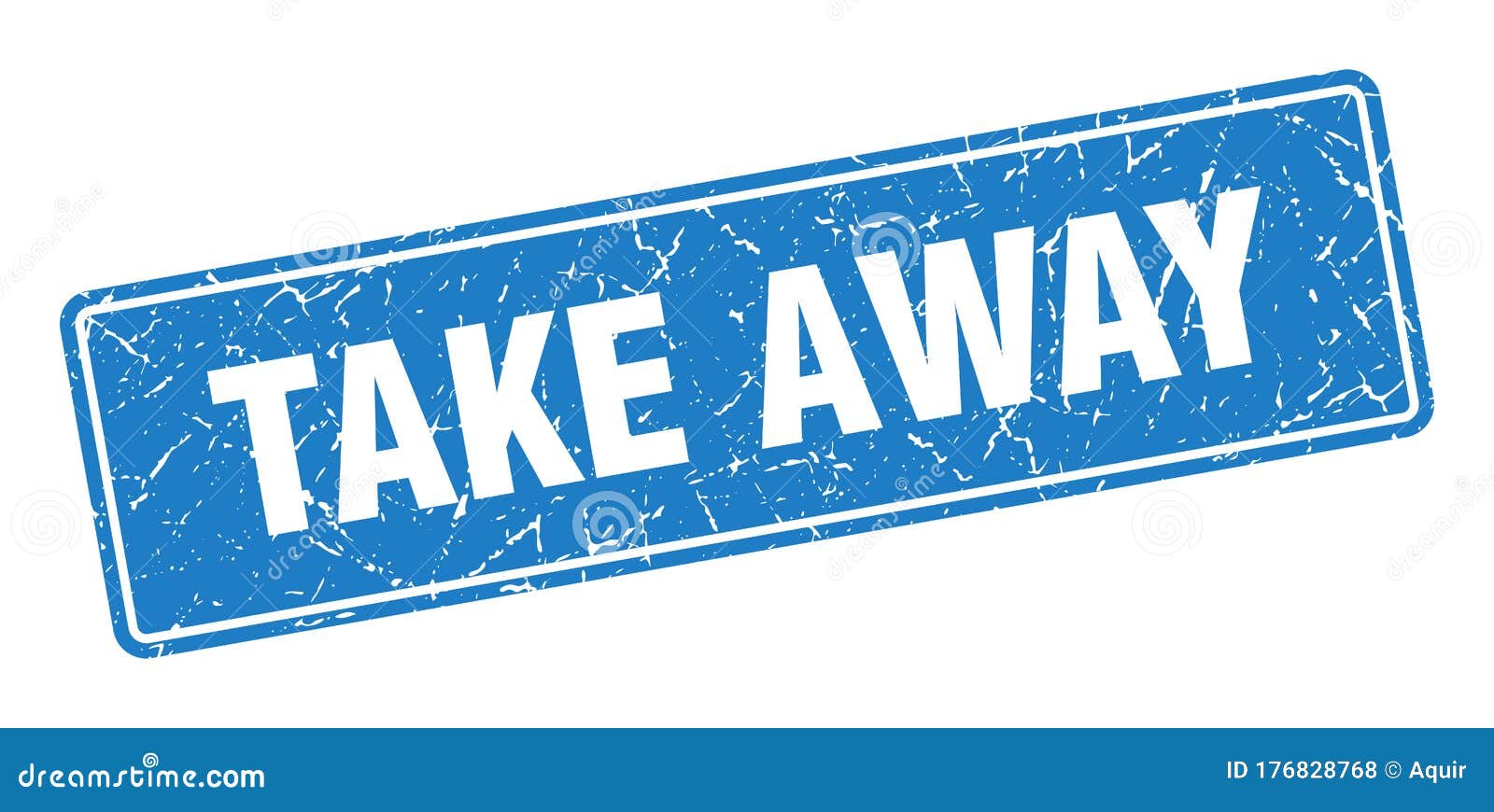 Take Away Sign. Take Away Grunge Stamp Stock Vector - Illustration of ...
