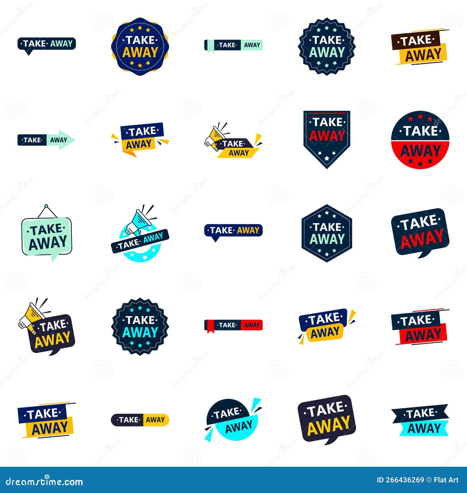 Take Away Vector Pack 25 High Impact Designs for Graphic Designers ...