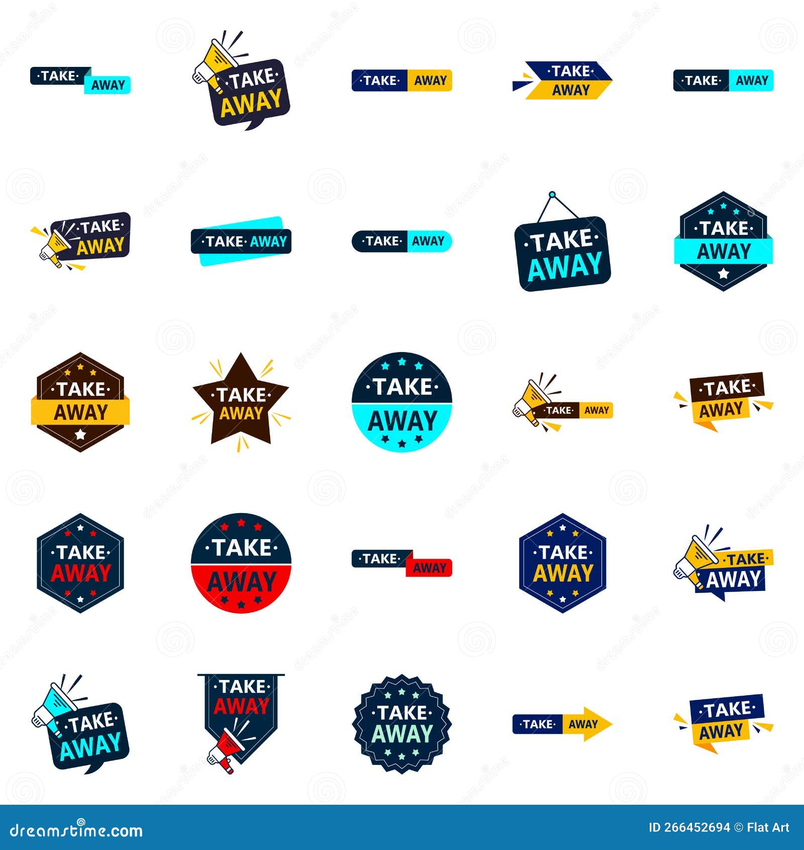 Take Away Vector Pack 25 High Impact Designs for Graphic Designers ...
