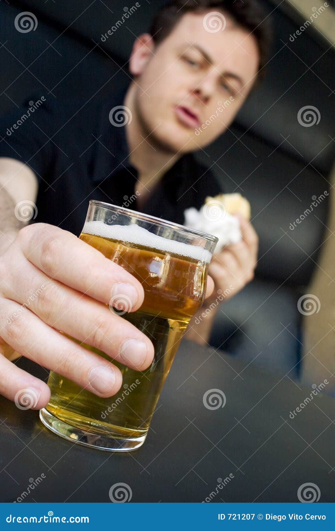 Take-a-beer stock image. Image of beef, hamburger, eating - 721207