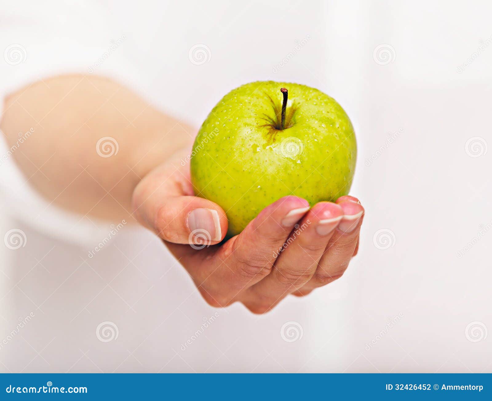 Take a Bite of this Apple stock photo. Image of female - 32426452