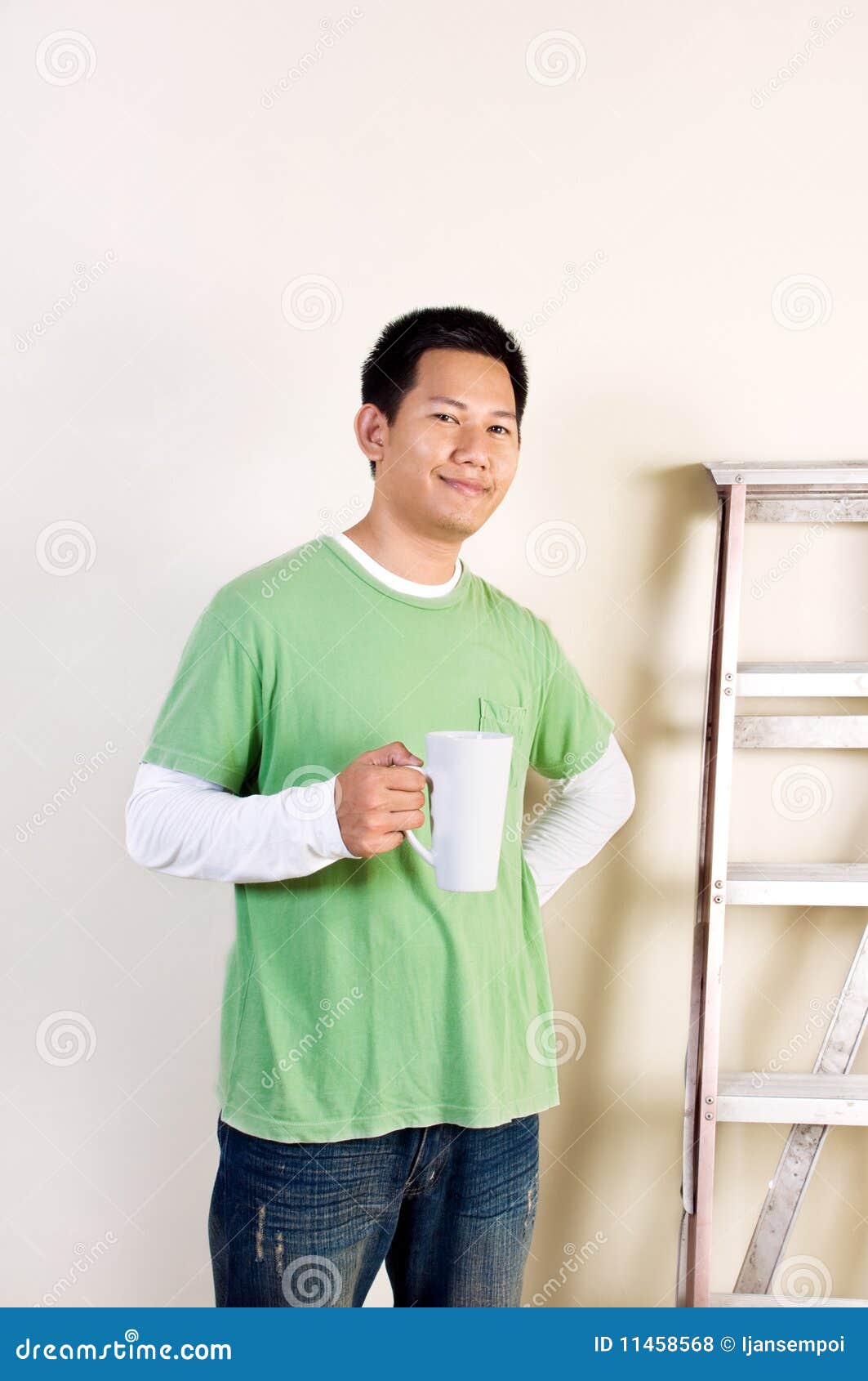 Asian Construction Worker Tea Break Stock Photos - Free & Royalty-Free ...