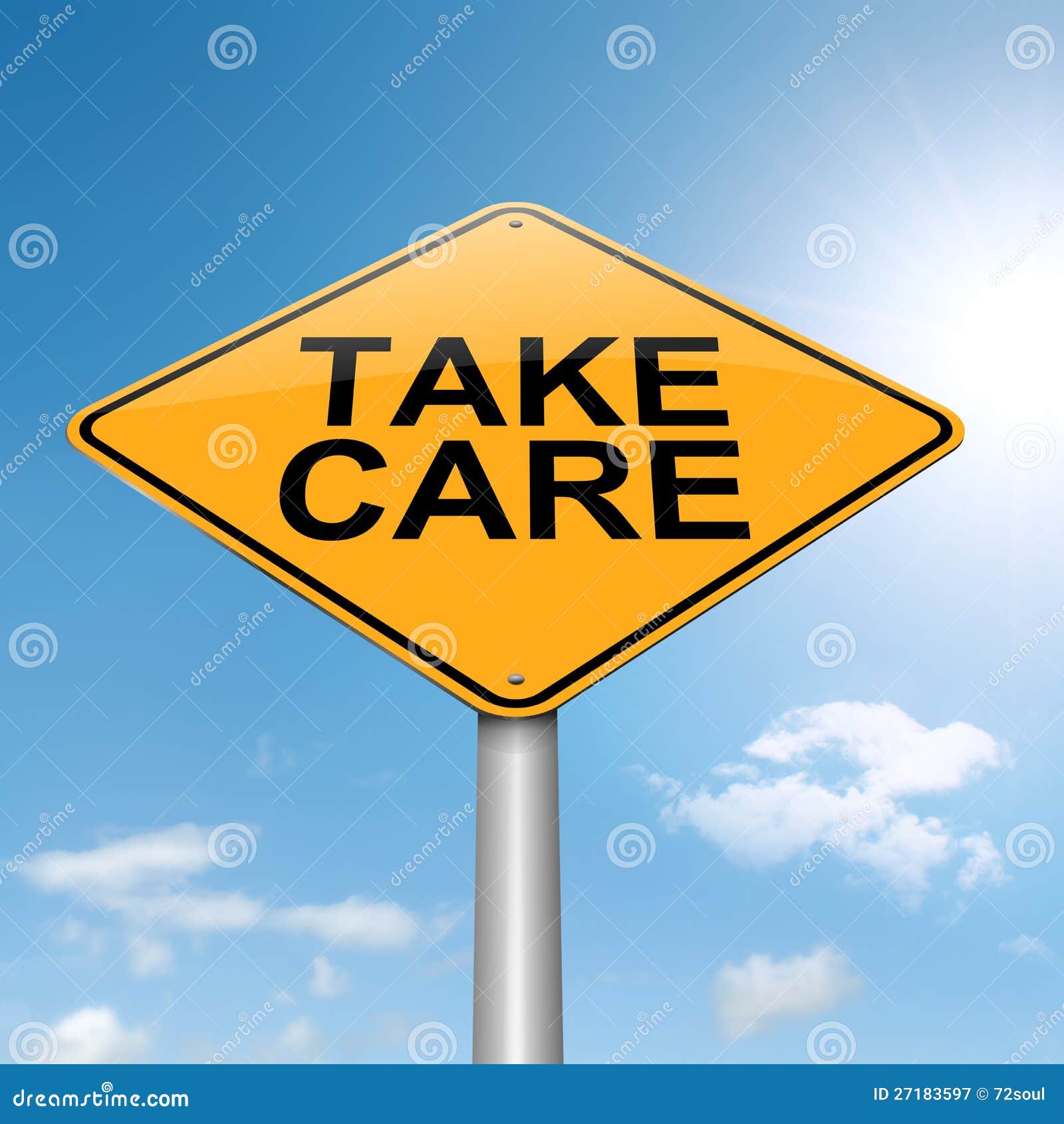Take care concept. stock illustration. Illustration of caution - 27183597