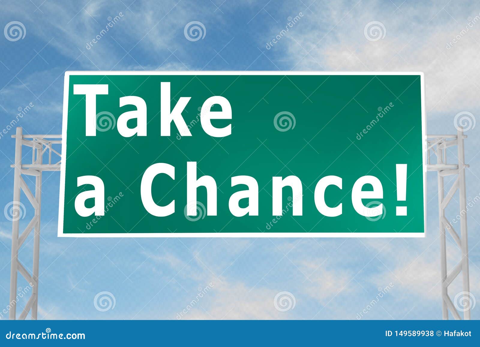 Take a Chance! concept stock illustration. Illustration of decision ...