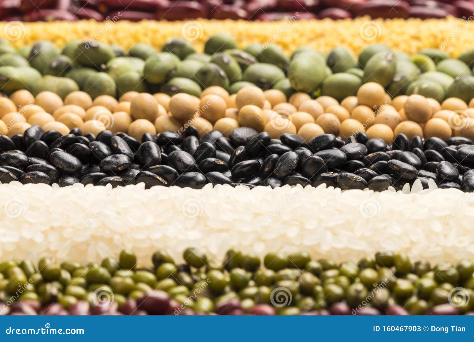 Whole Grains are Rich in Nutrients Stock Image - Image of polished ...