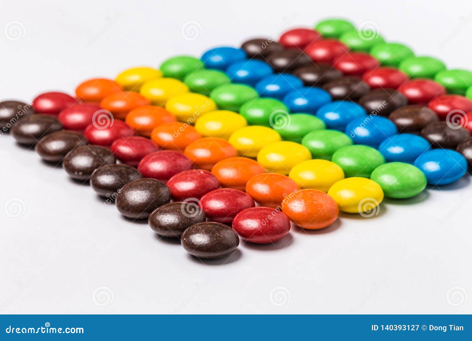 Colorful chocolate beans stock image. Image of heap - 140393127