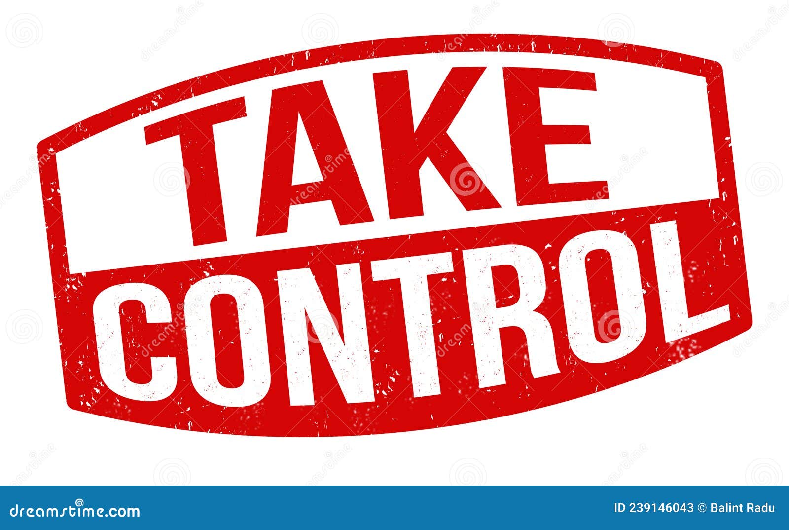 Take Control Grunge Rubber Stamp Stock Vector - Illustration of rubber ...