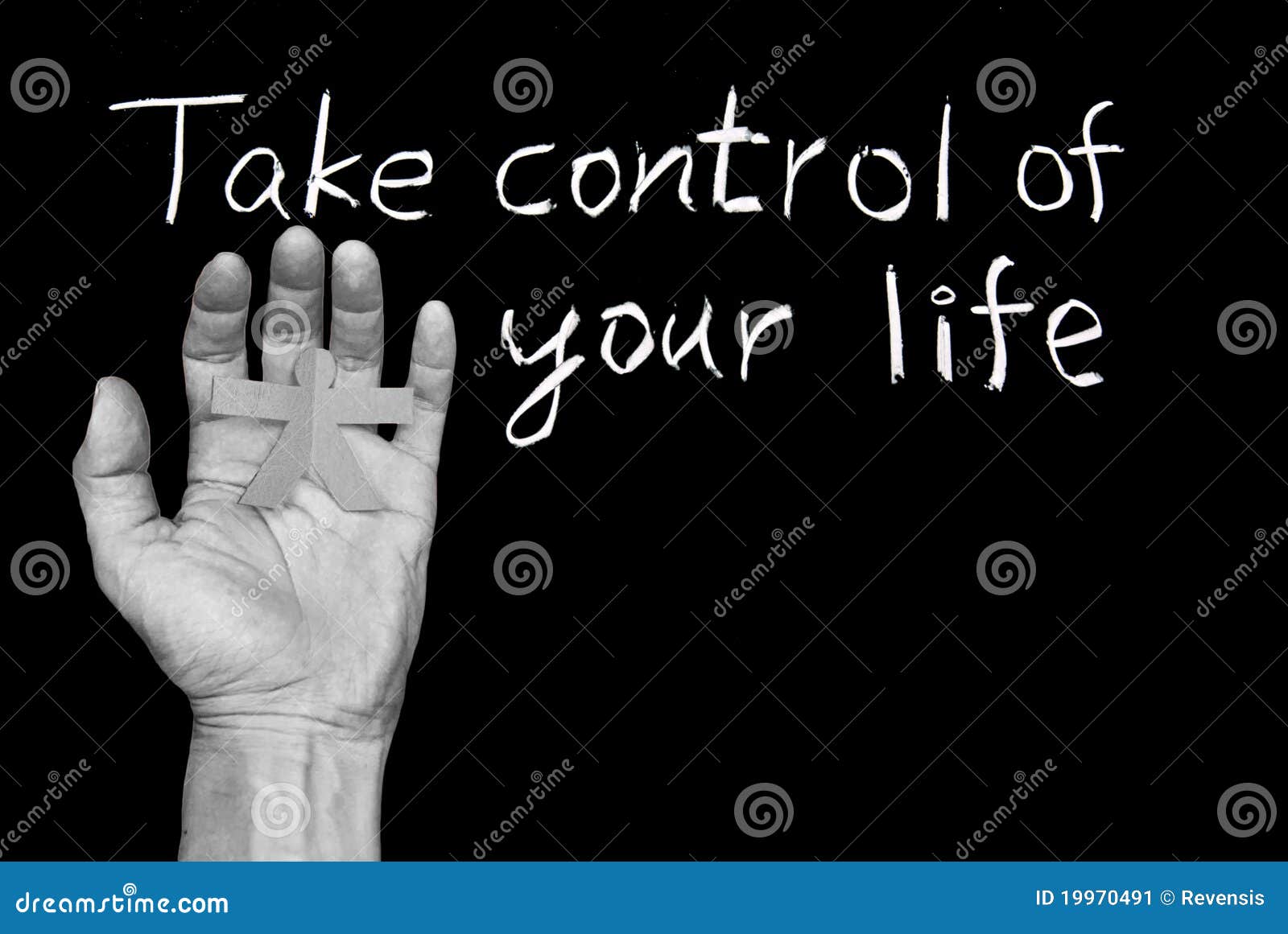 Take control of your life. stock image. Image of human - 19970491