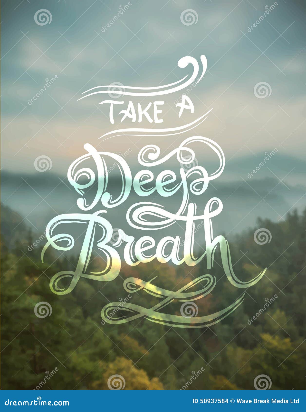 Deep Breath Of Young Woman Concept Beautiful Girl Practicing Yoga ...