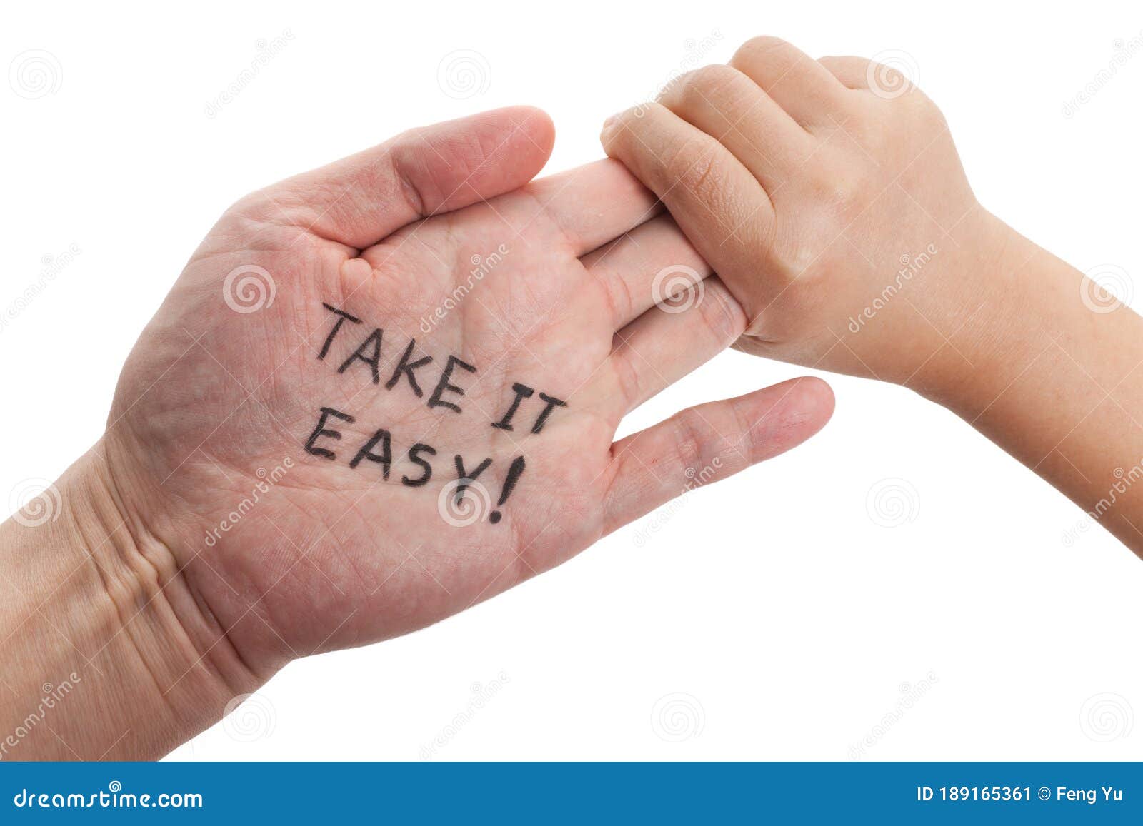Take it Easy stock image. Image of relax, text, white - 189165361