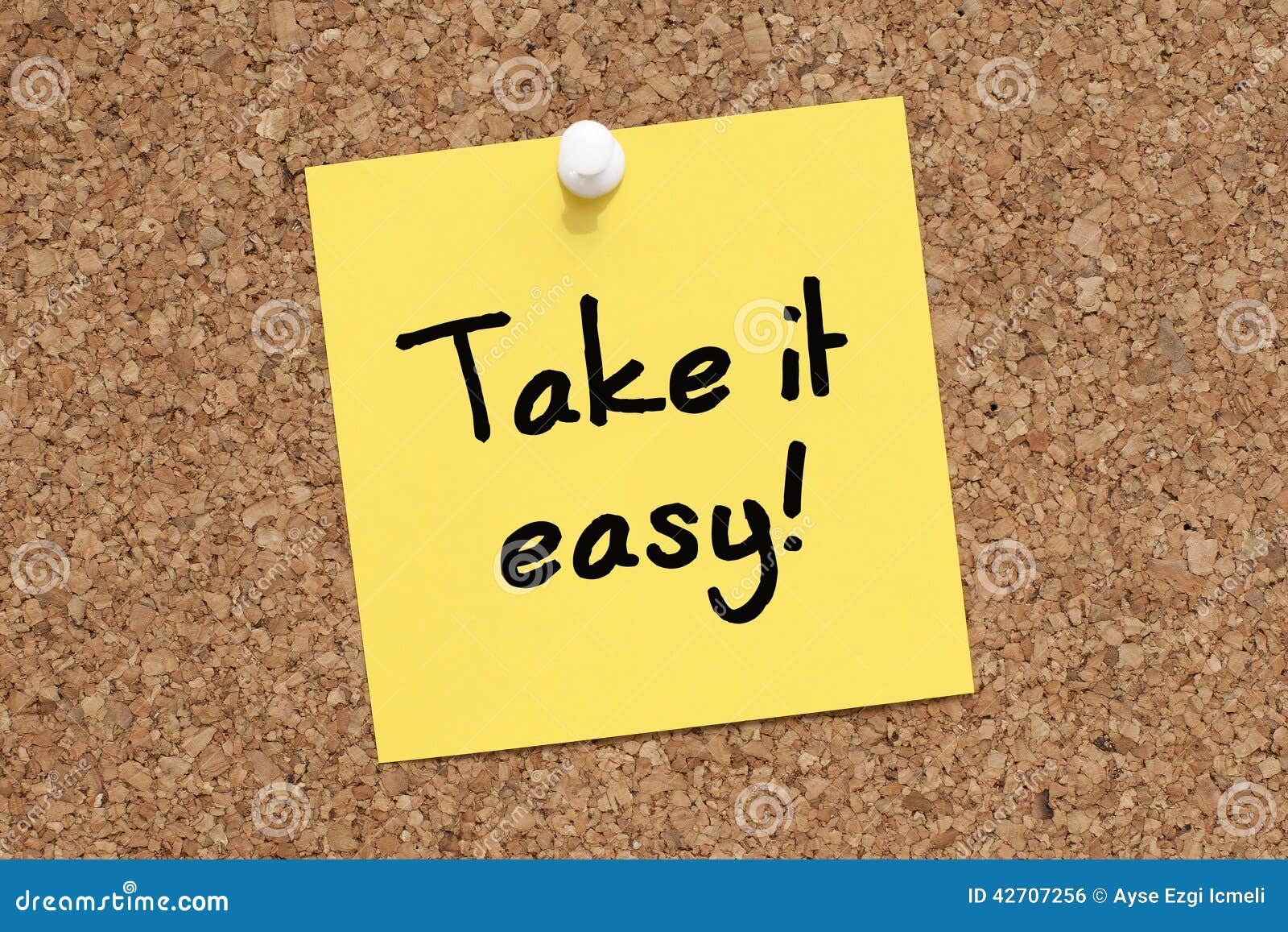 Take It Easy Stock Photo - Image: 42707256
