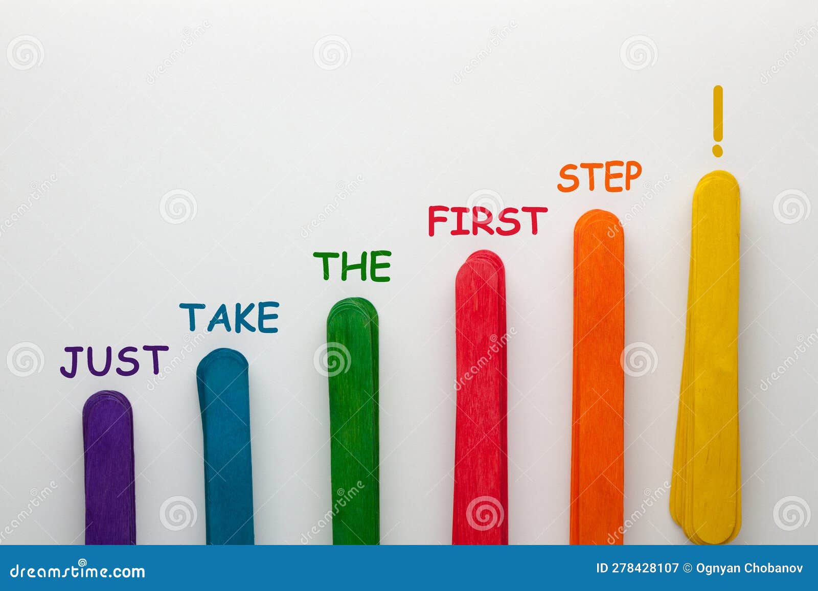 Take the First Step stock image. Image of education - 278428107