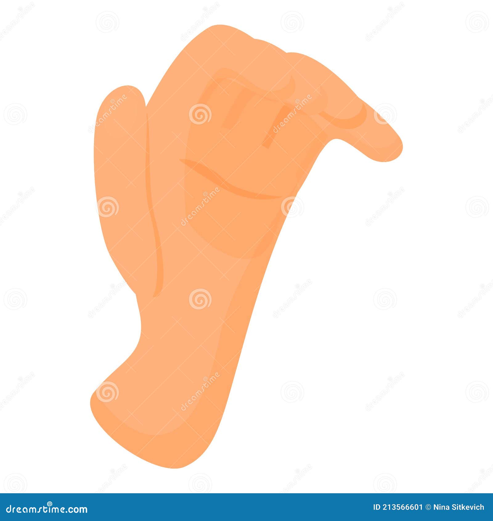 Take My Hand - Hand Drawn Lettering Linear Card With Doodle Letters In ...