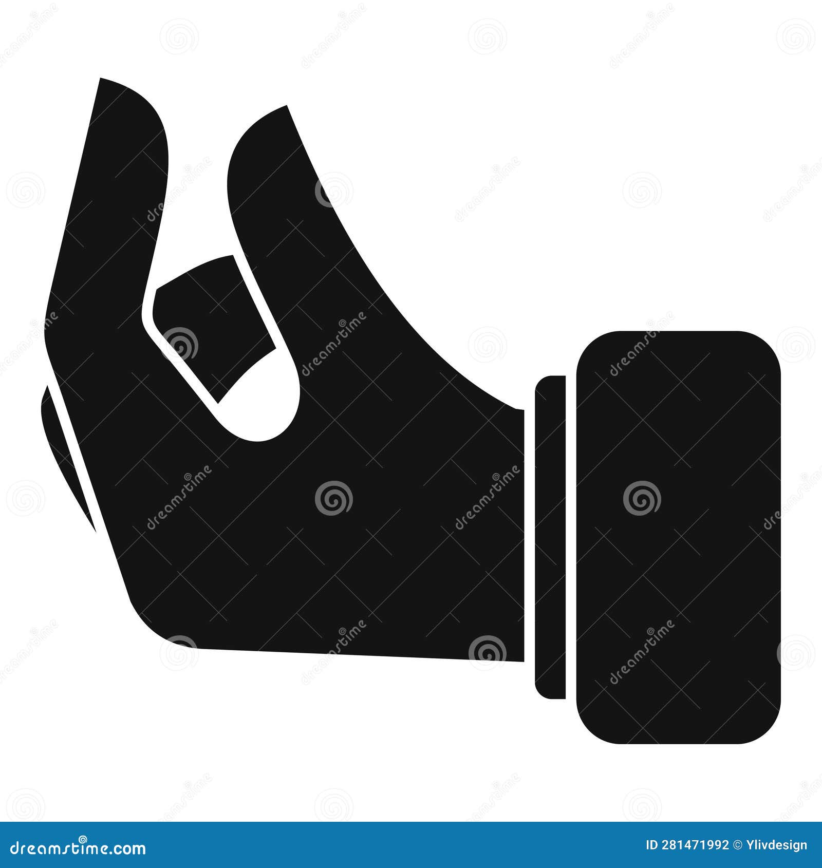 Take Hand Icon Simple Vector. Arm Pose Stock Illustration ...