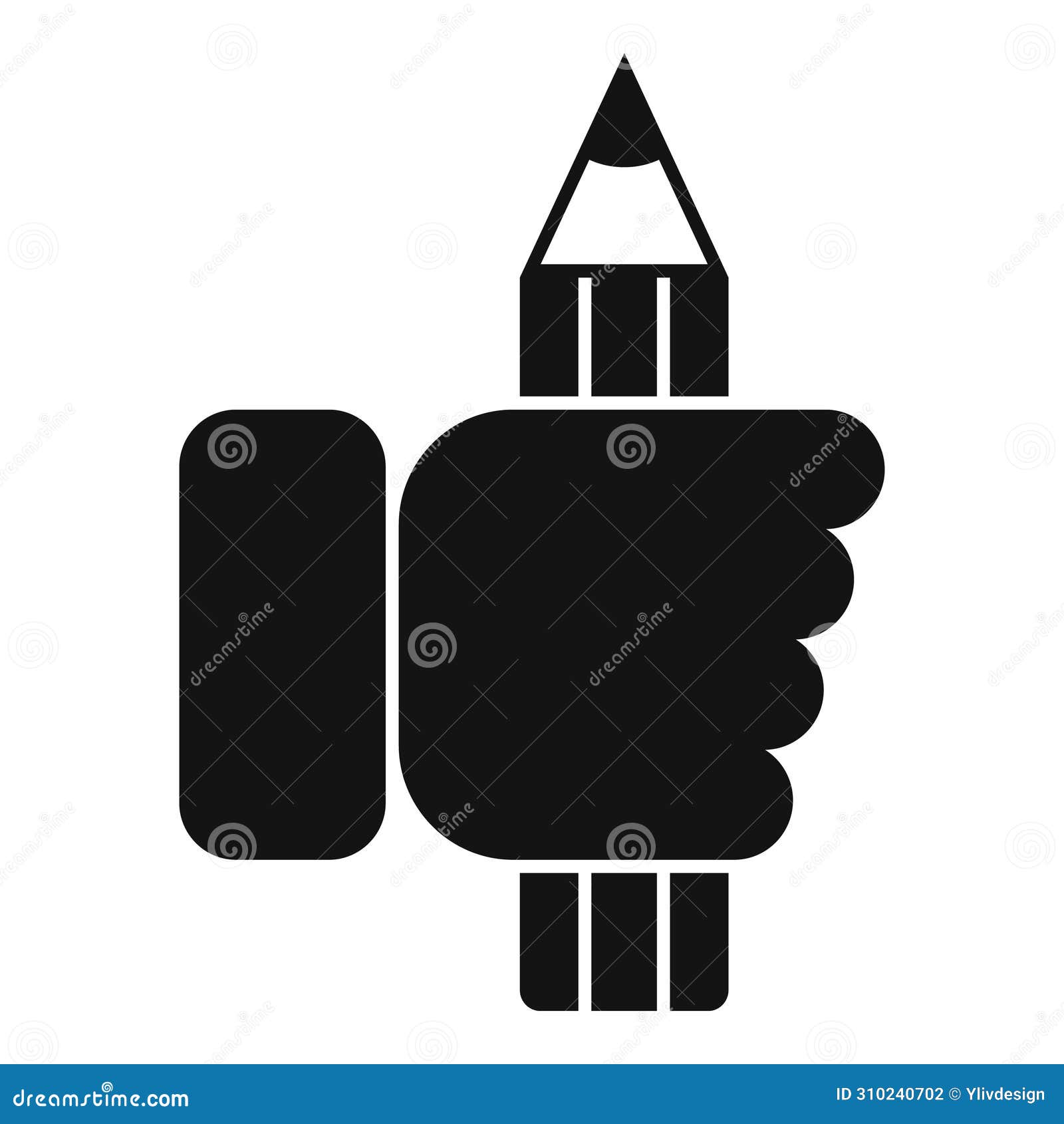 Take Help Pen Icon Simple Vector. Tension Therapy Stock Vector ...