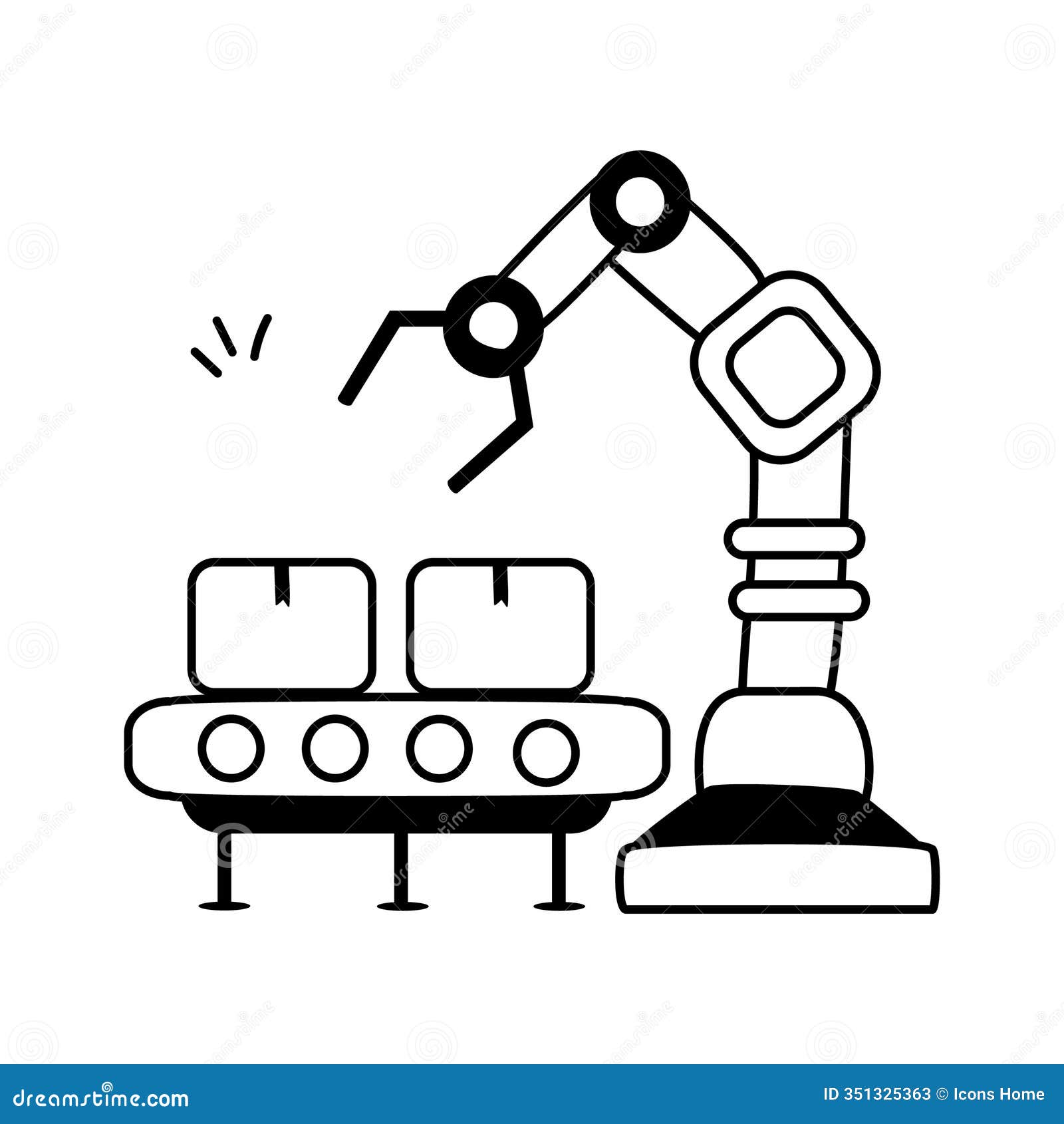 Batch Production Red Concept Icon. Manufacturing Method Idea Thin Line ... Batch Production Red Concept Icon. Manufacturing Method Idea Thin Line ...