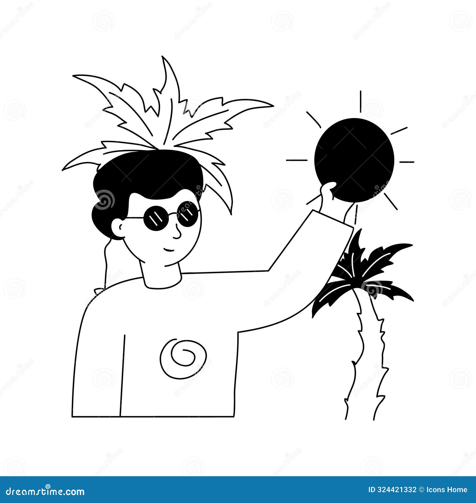 Take a Look at this Amazing Illustration of Sunheat Stock Vector ...