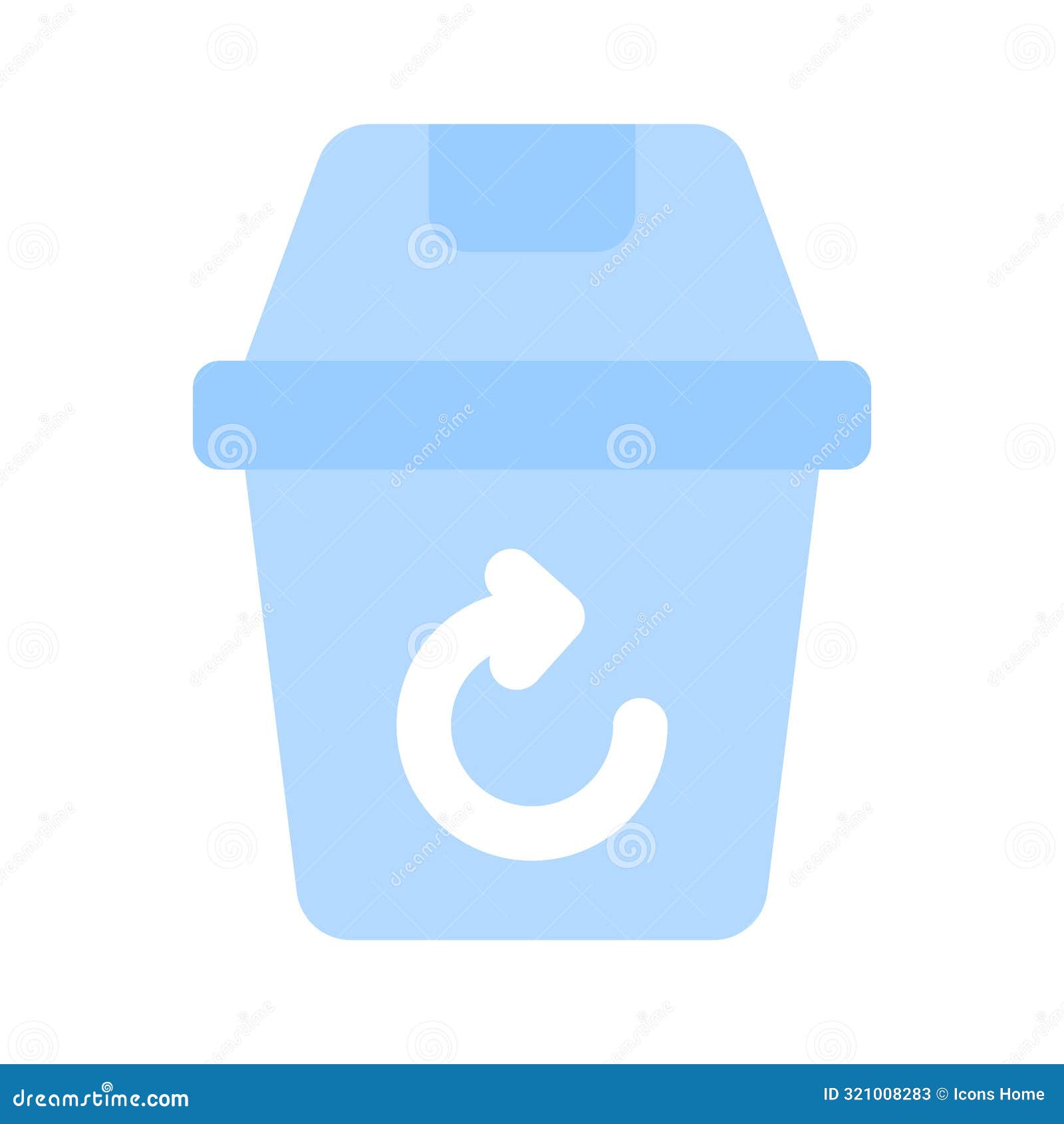 Take a Look at Carefully Designed Icon of Recycle Bin Stock Vector ...