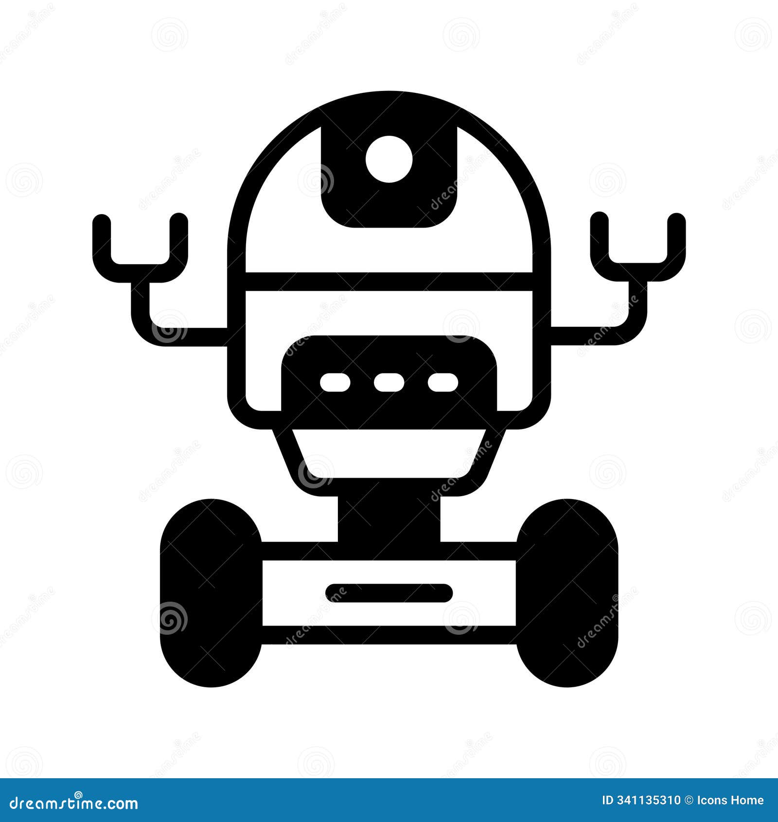 Space Rover On Moon Surface Scene, Robotic Autonomous Vehicle, Space ...