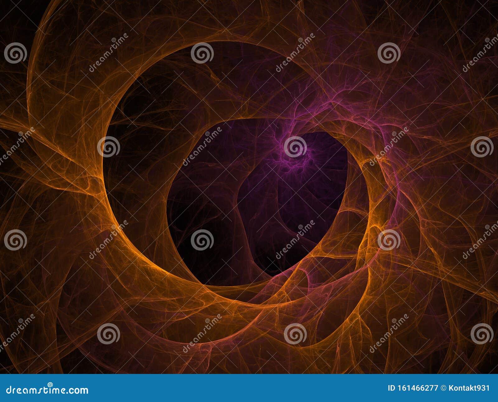 Surreal Futuristic Digital 3d Design Art Abstract Background Fractal ...