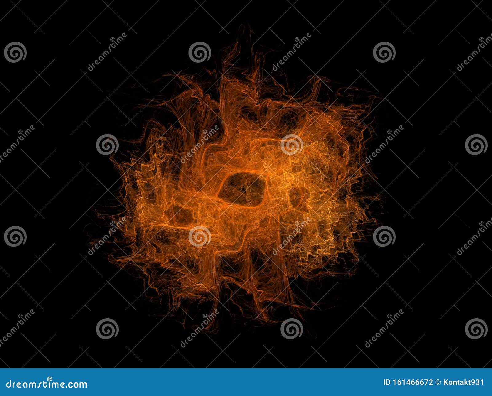 Surreal Futuristic Digital 3d Design Art Abstract Background Fractal ...