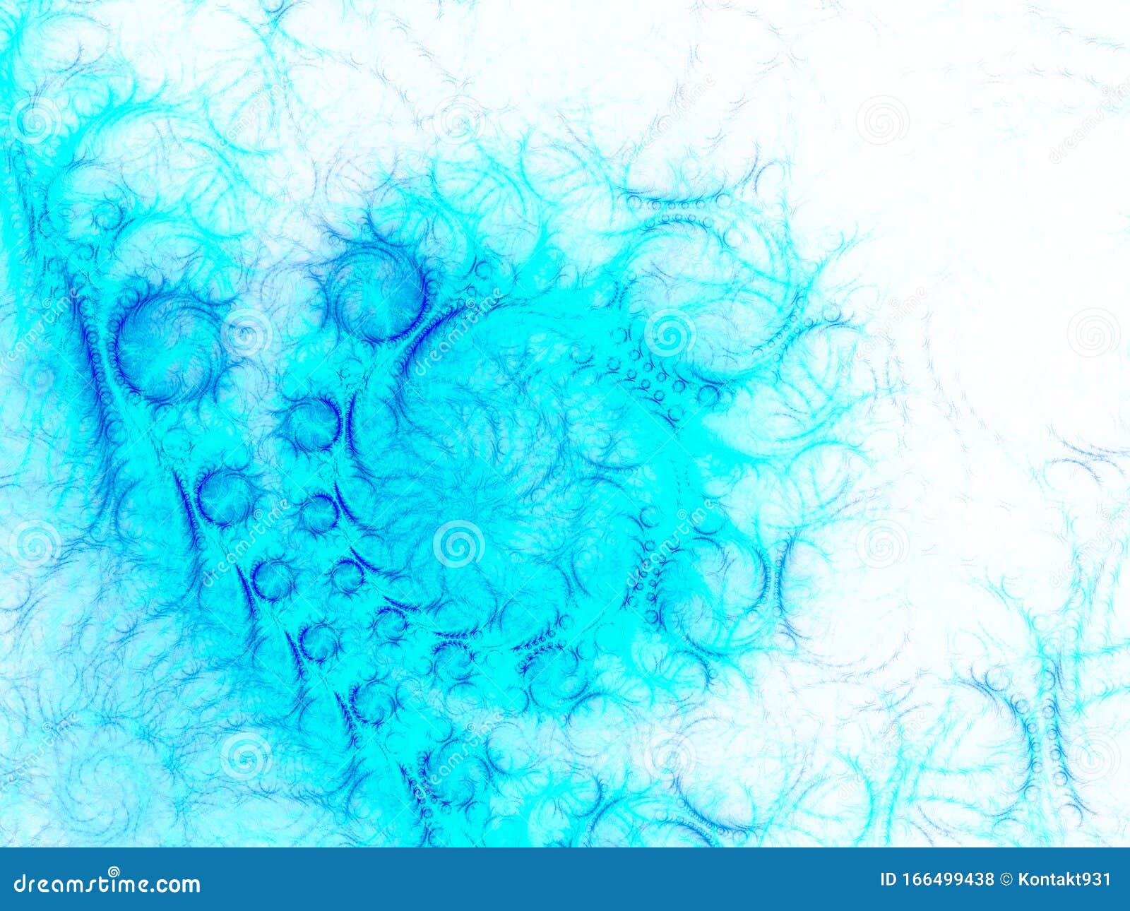 Surreal Futuristic Digital 3d Design Art Abstract Background Fractal ...