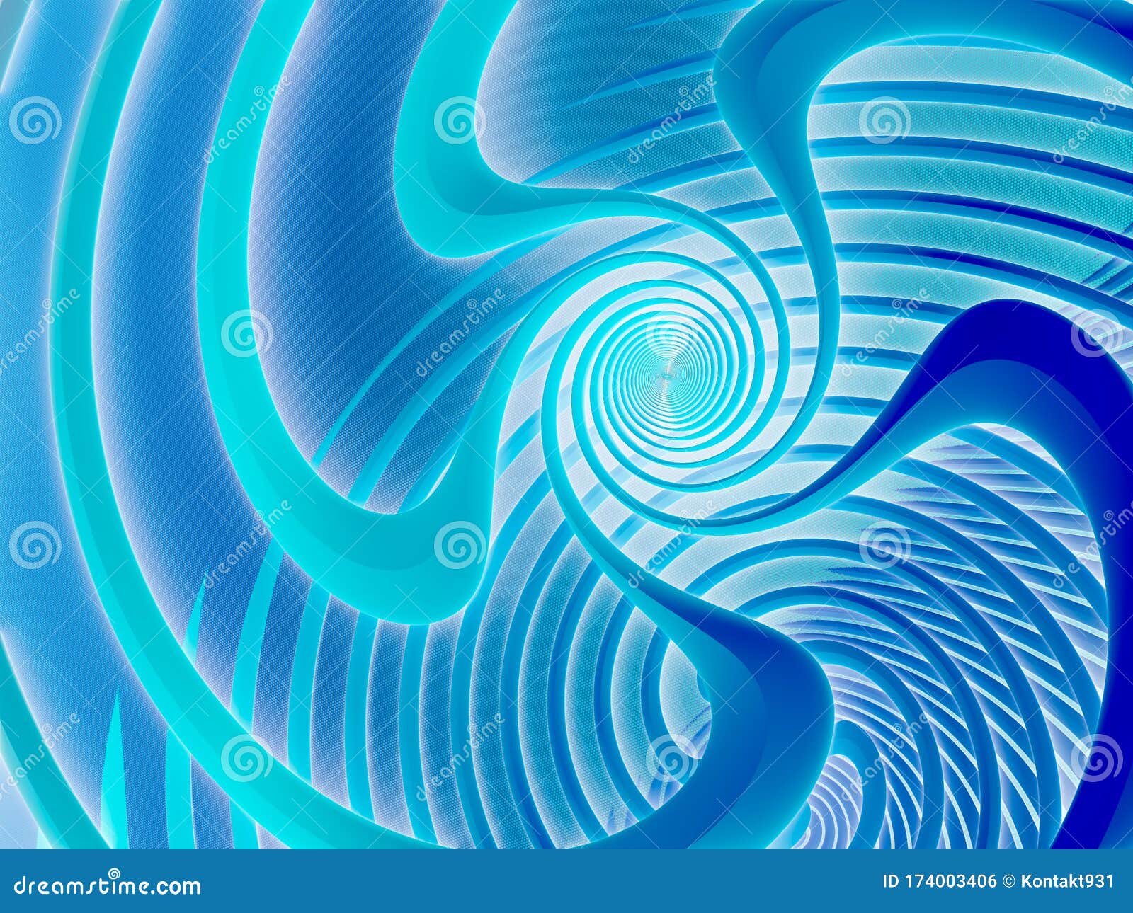 Surreal Futuristic Digital 3d Design Art Abstract Background Fractal ...