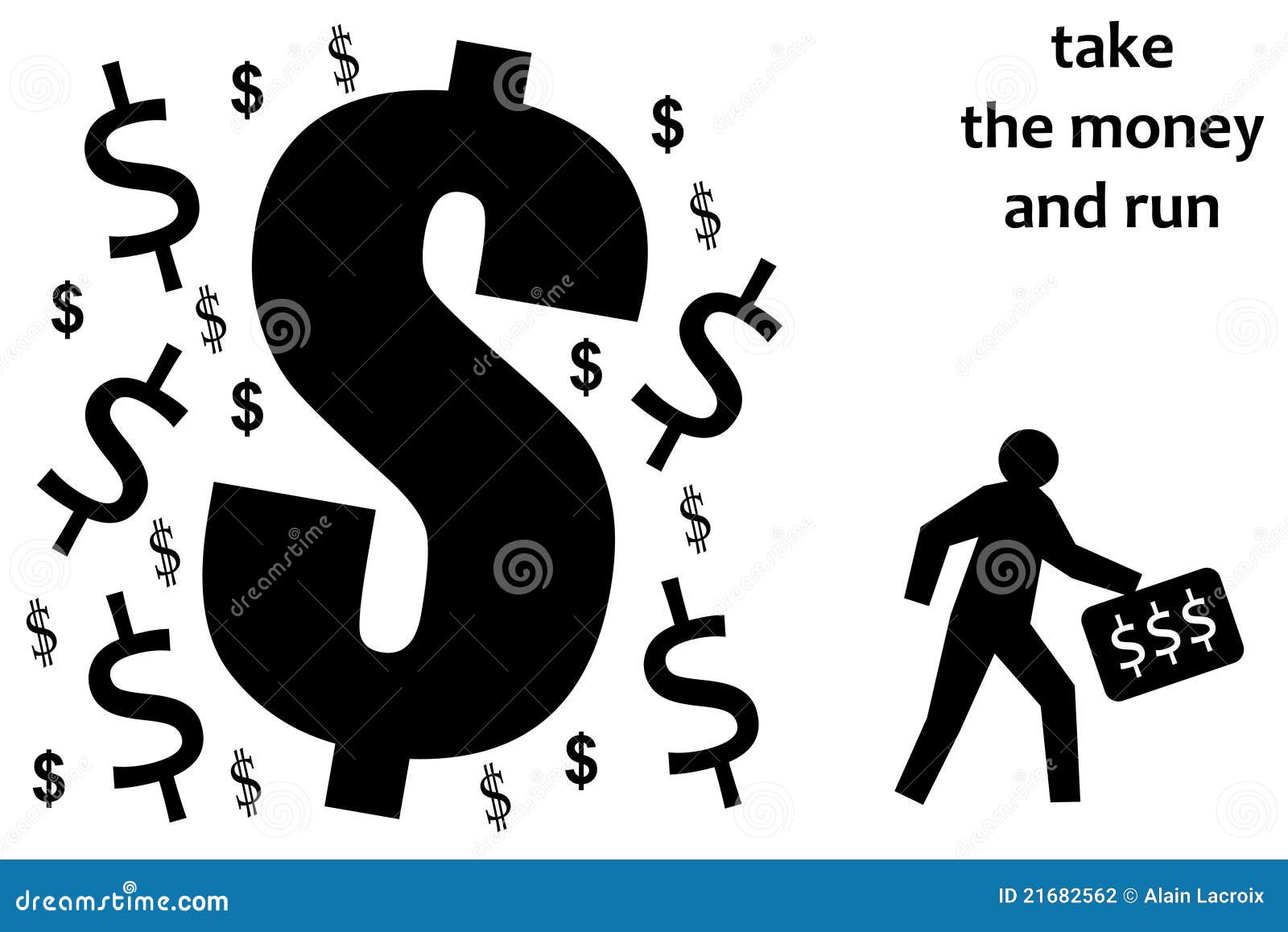 Take the money stock illustration. Illustration of earn - 21682562