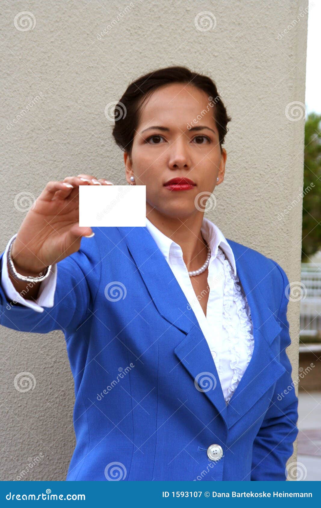 Take My Card stock image. Image of questioning, blank - 1593107