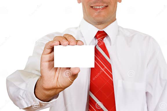 Take my card stock photo. Image of smile, card, showing - 8293968