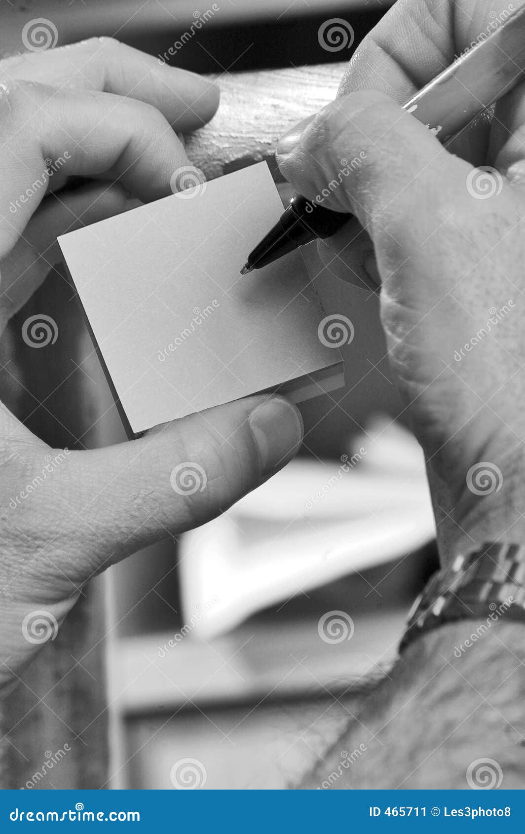 Take note stock image. Image of notes, remember, hands - 465711
