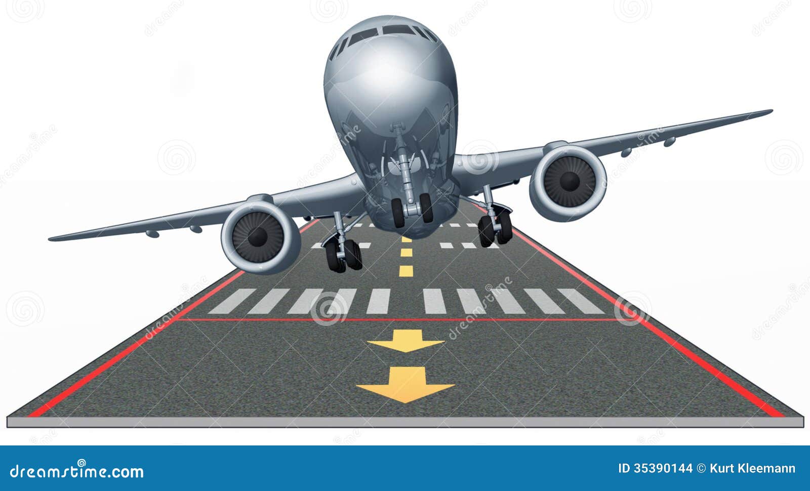 Take off stock illustration. Illustration of travel, flight - 35390144