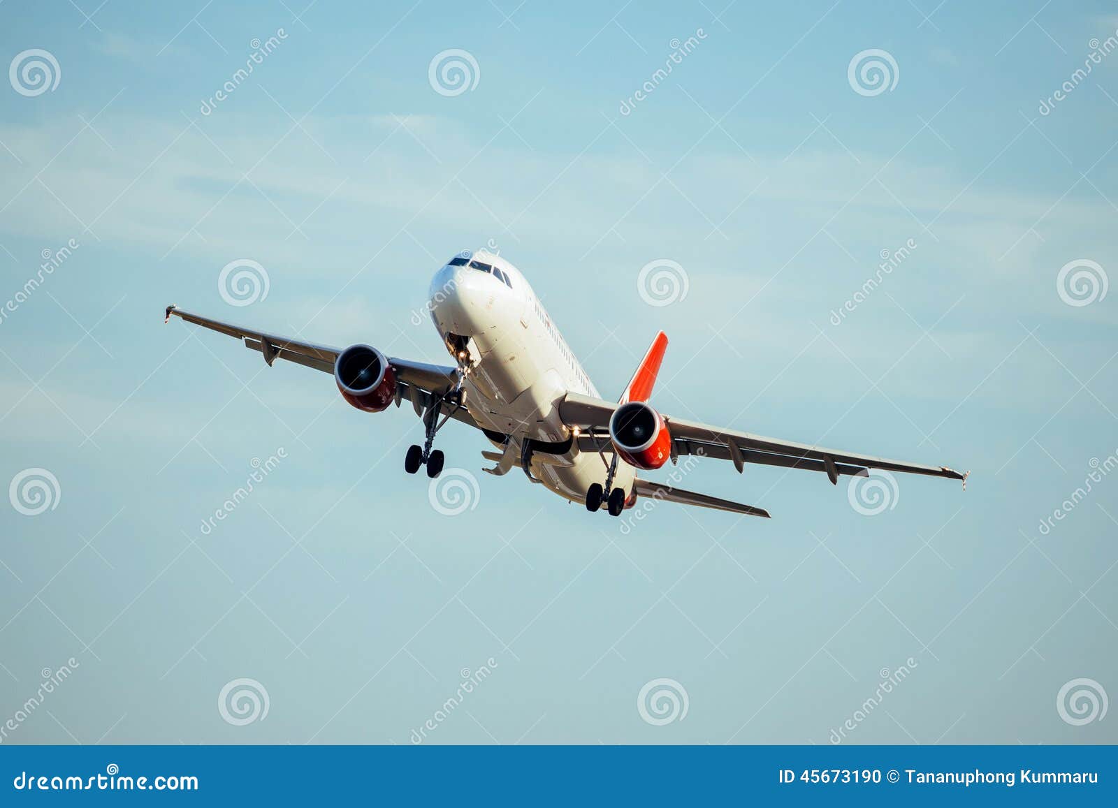 Take off stock photo. Image of airport, passenger, cloud - 45673190