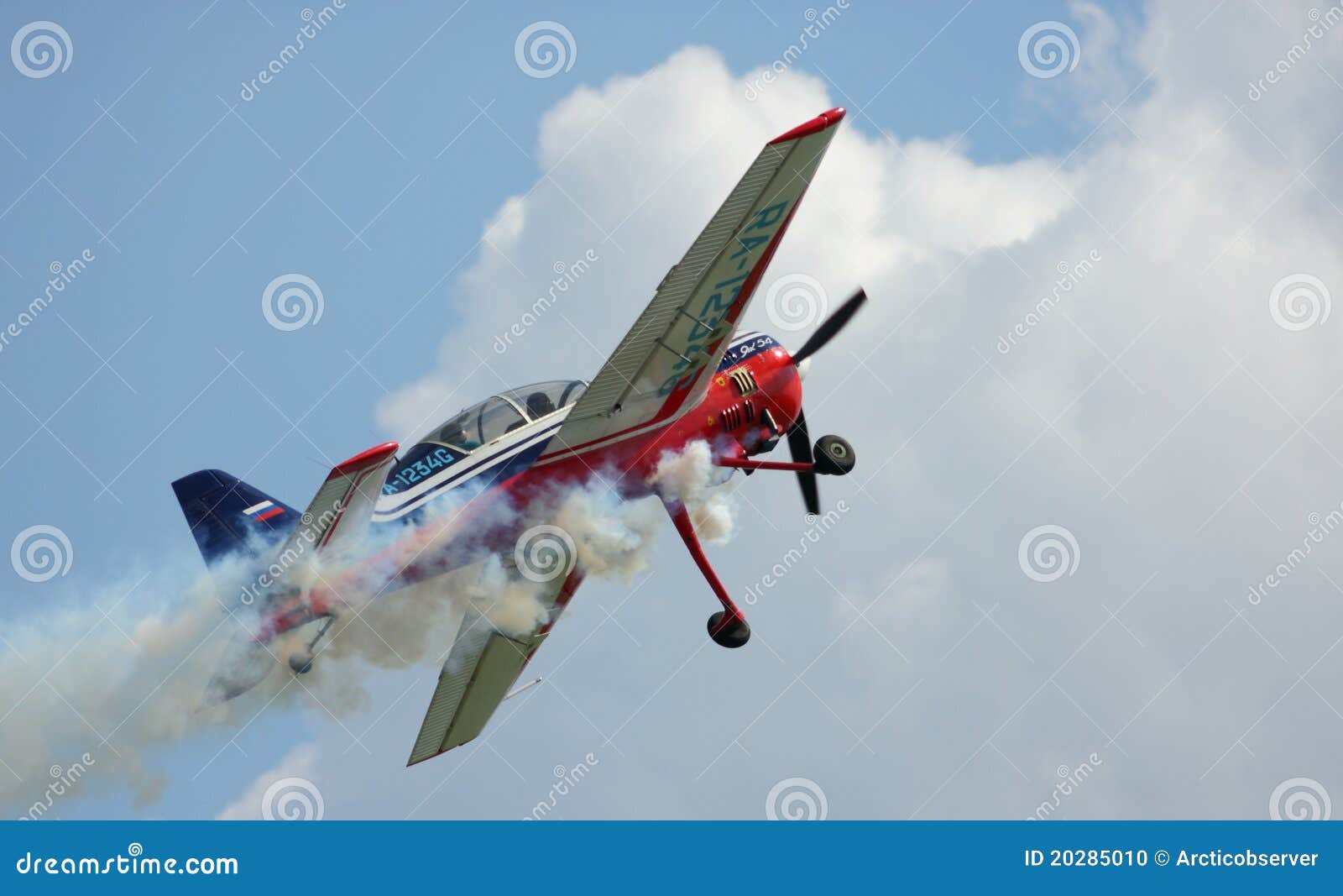 Take Off the Sports-flight Plane Yak-54 Editorial Image - Image of ...