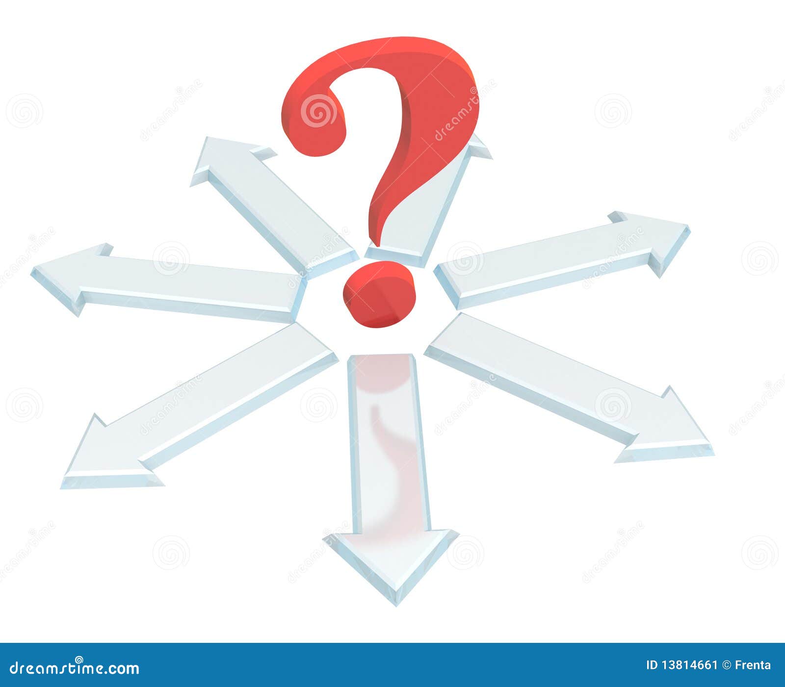 Take one s choice stock illustration. Illustration of arrow - 13814661