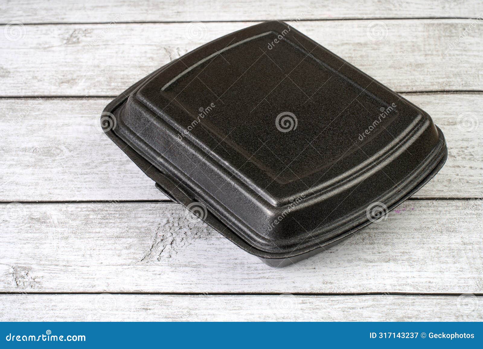 Take Out Food Box or Styrofoam Container. Disposable Lunch Box Food ...