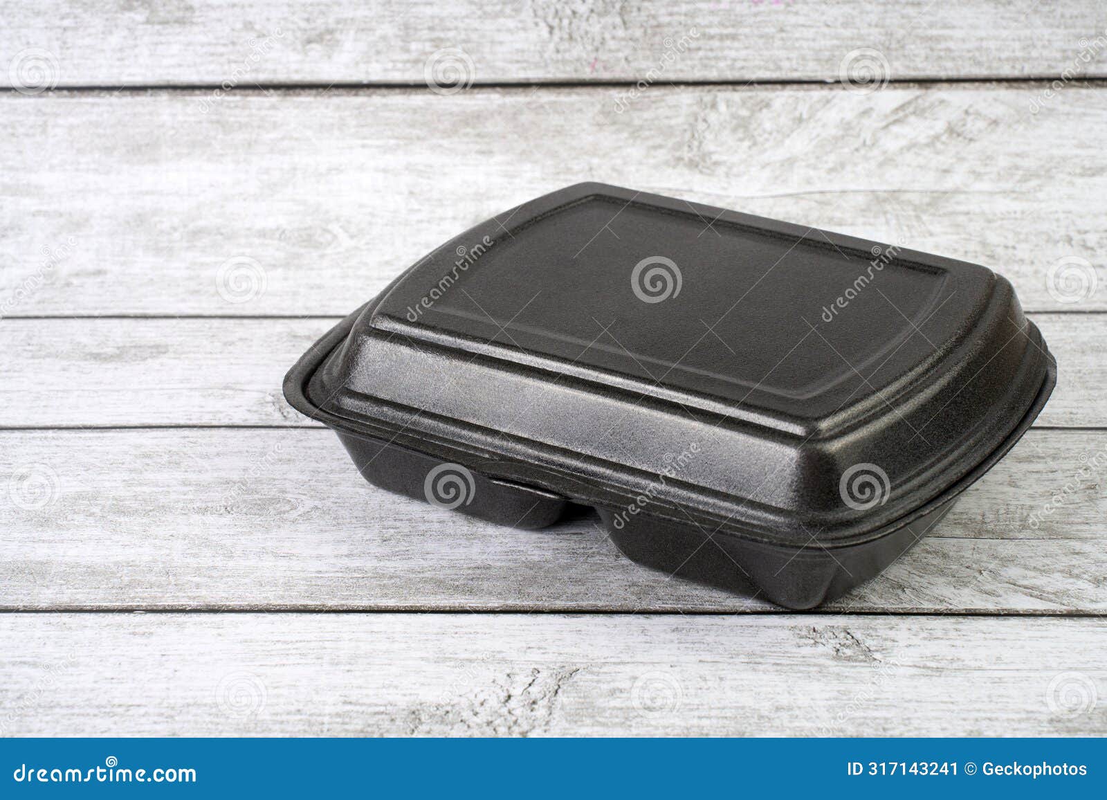 Take Out Food Box or Styrofoam Container. Disposable Lunch Box Food ...
