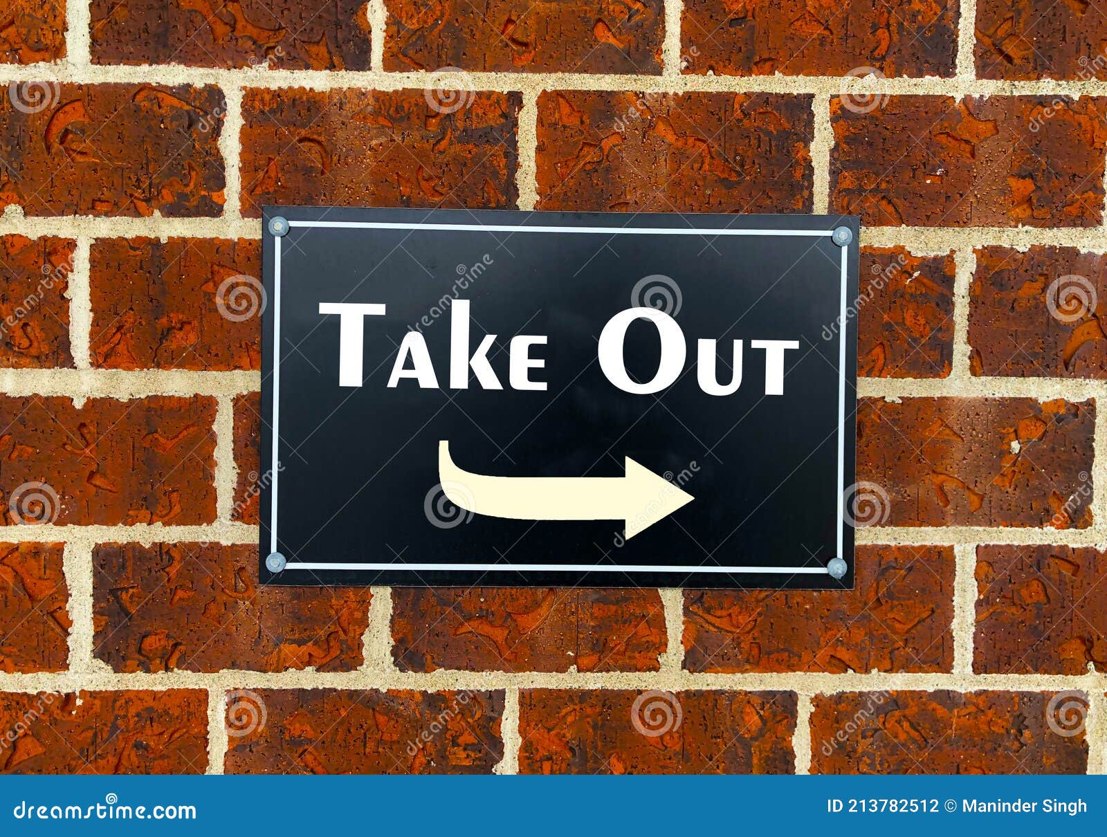 Take out sign. stock photo. Image of cave, nova, fair - 213782512