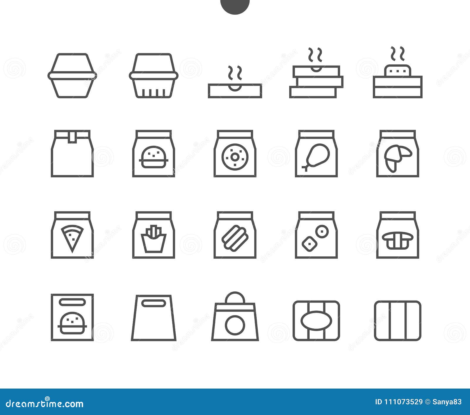 Take Out Food Icons Stock Illustrations – 475 Take Out Food Icons Stock ...
