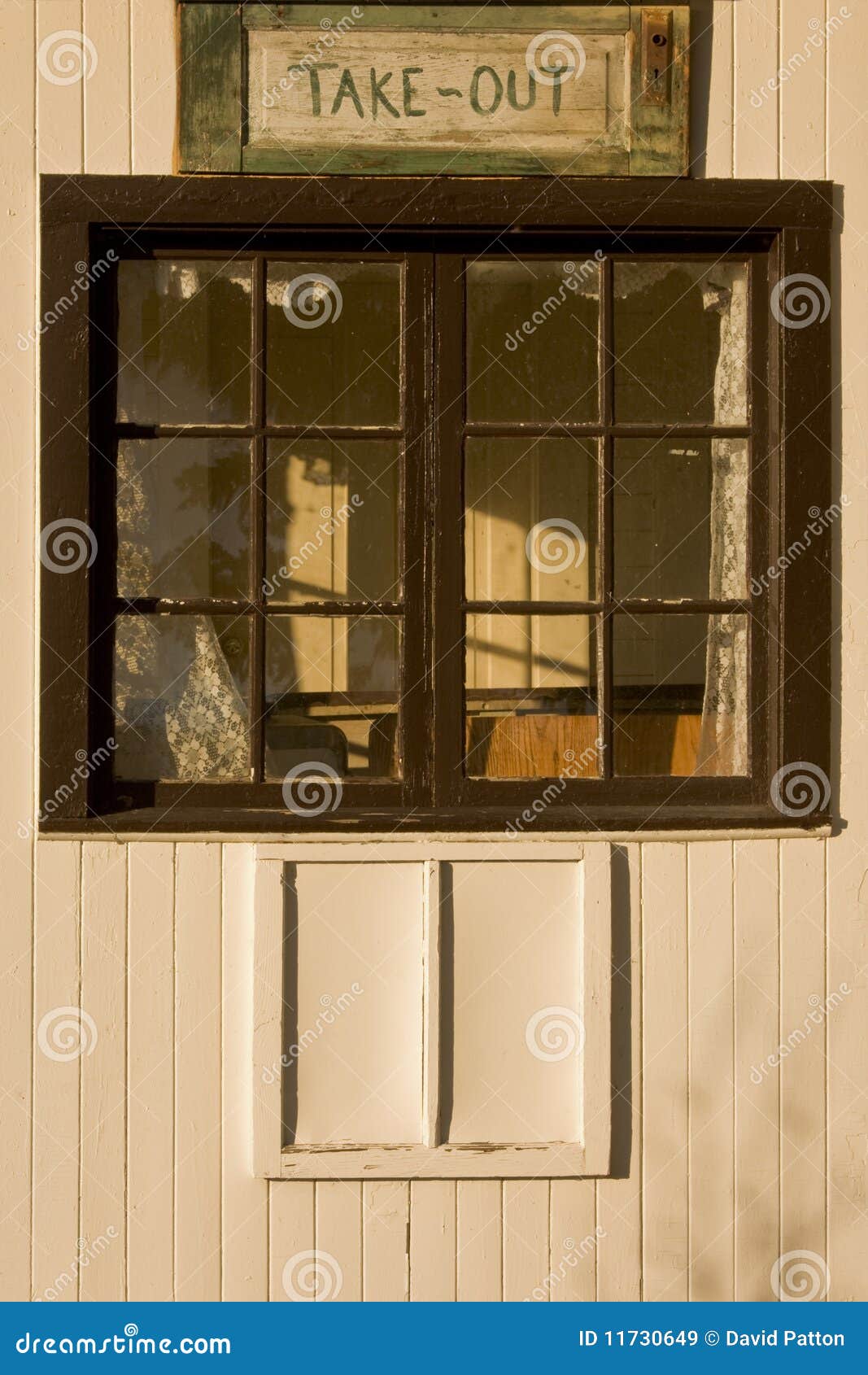 Take out window stock image. Image of wall, food, closed - 11730649