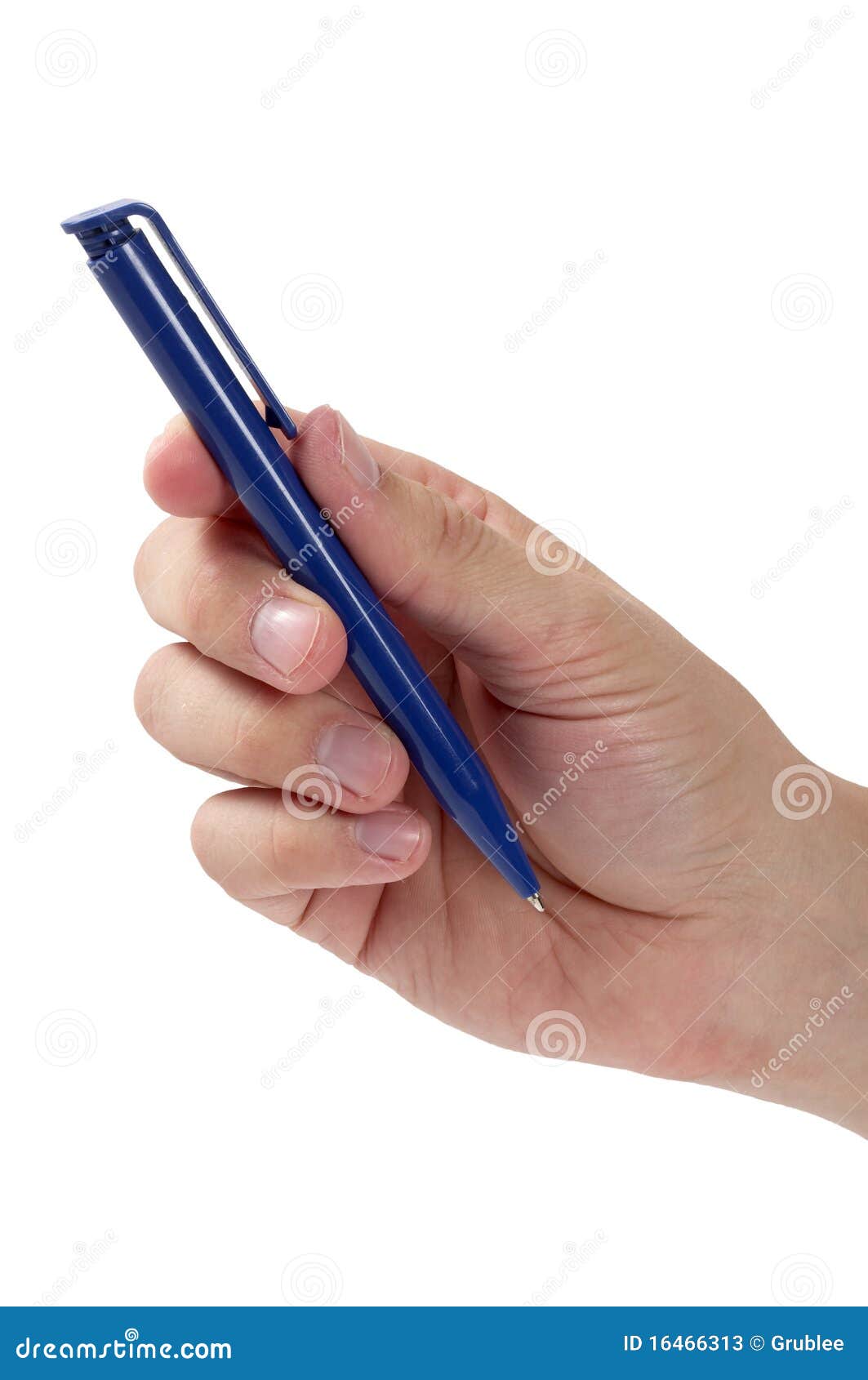 Take the pen stock image. Image of hand, closeup, fingers - 16466313