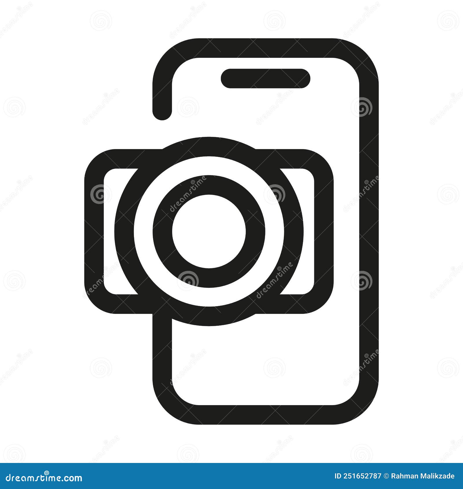 Take, Push on Phone, Selfie, Camera Phone Multi-Cameras Icons Stock ...