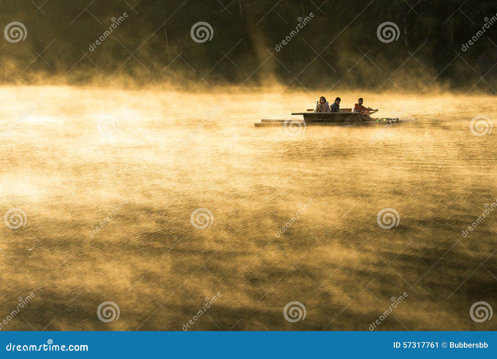 Take a Raft in the Lake in the Morning. Editorial Photo - Image of ...