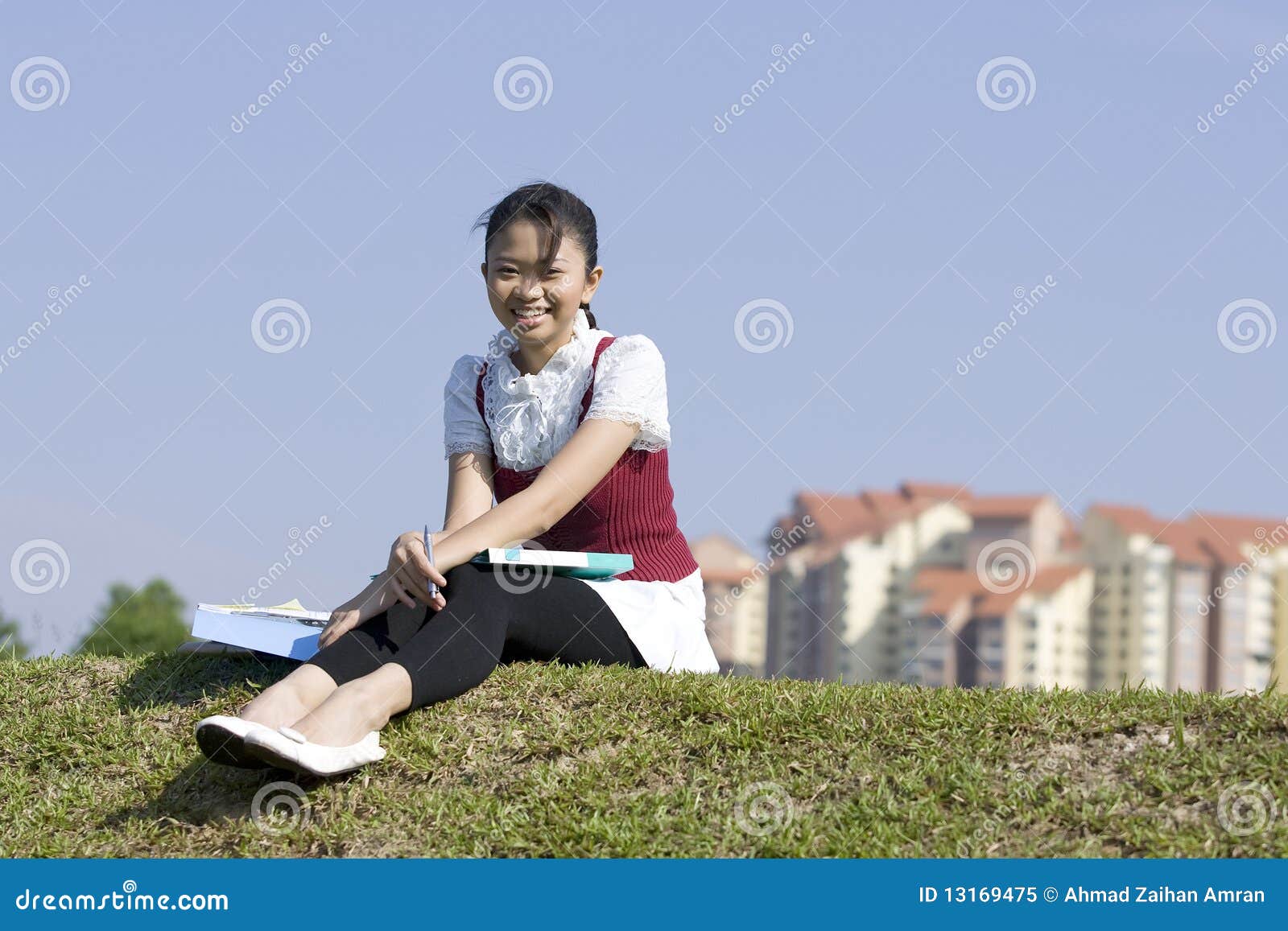 Take a rest stock image. Image of education, field, notes - 13169475