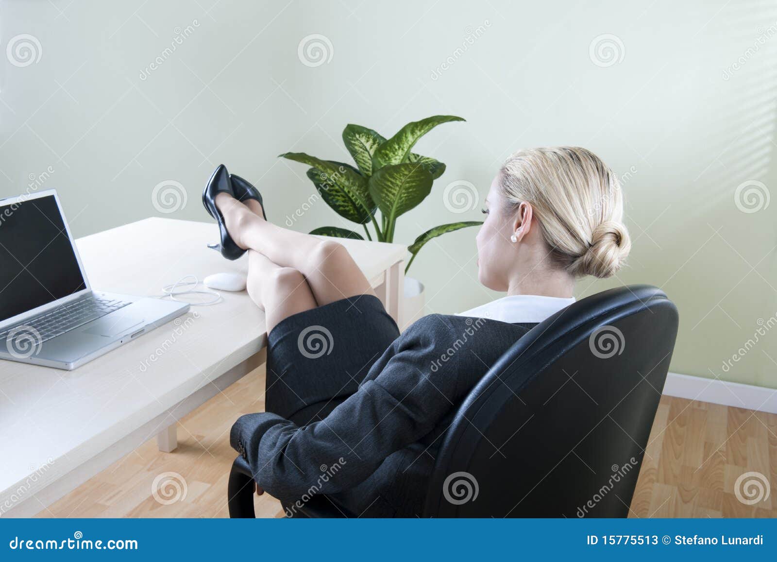 Take a rest stock image. Image of laptop, businesswoman - 15775513