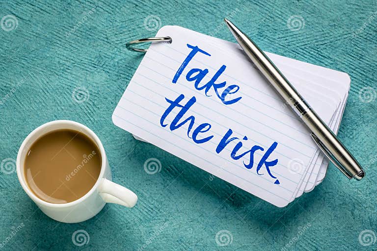 Take the risk reminder stock photo. Image of chain, textured - 141310470